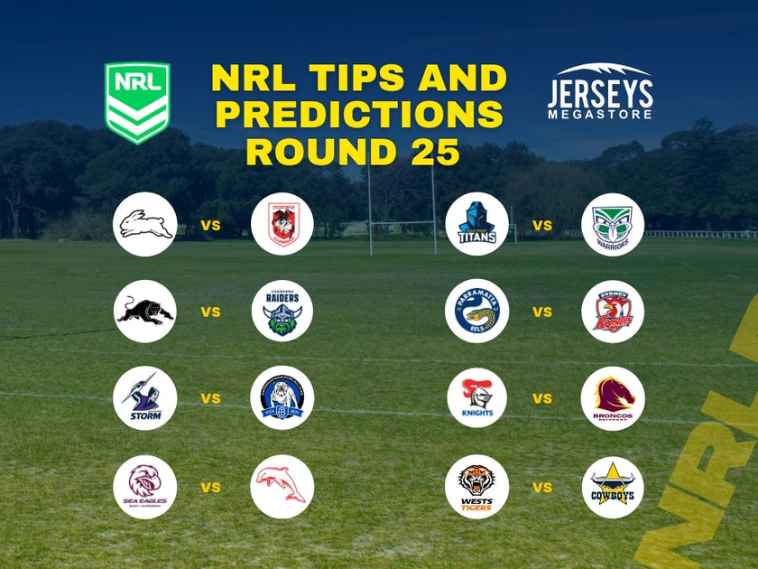 NRL Round 24 Tips & Ladder Predictions – Jerseys Megastore