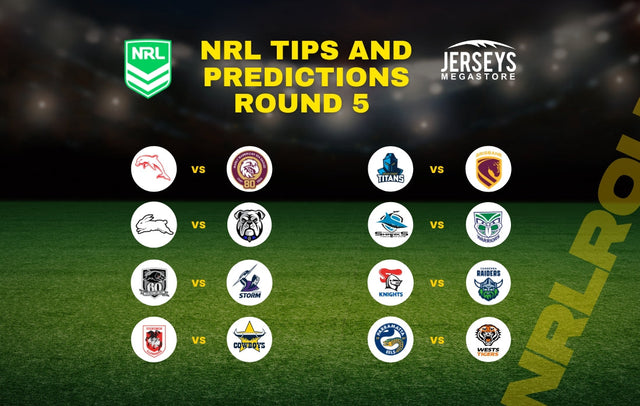 NRL Tips Round 5 & Ladder Predictions – Jerseys Megastore