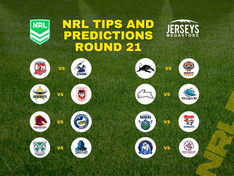 NRL Predictions & Tips - Round 22 2025 – Jerseys Megastore