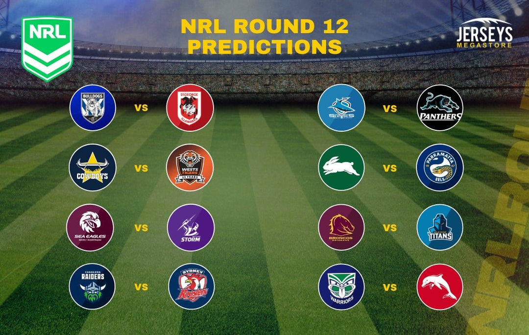 NRL Predictions & Tips - Round 12 2024 | Complete Analysis – Jerseys ...