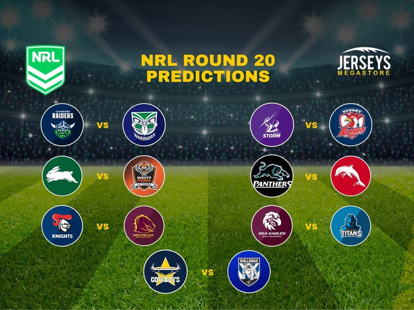 NRL Predictions & Tips - Round 21 2024 | Complete Analysis – Jerseys ...