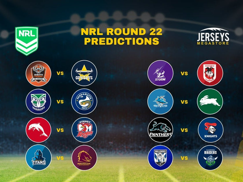 NRL Predictions & Tips - Round 21 2024 | Complete Analysis – Jerseys ...