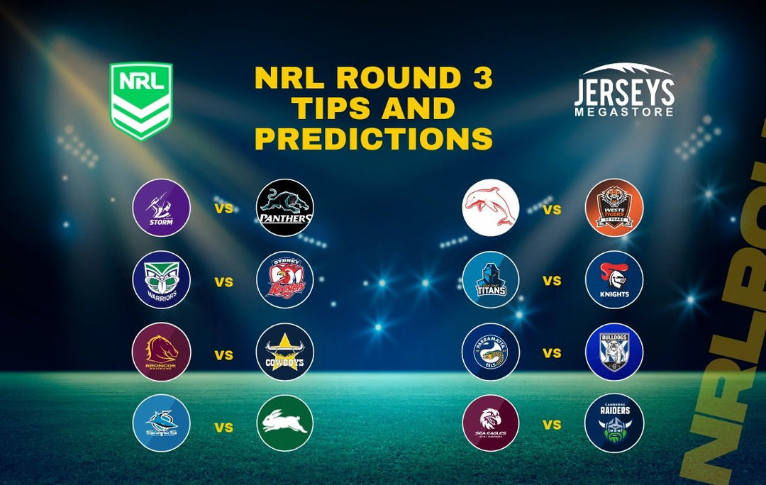 NRL Round 3 Tips and Predictions | Jerseys Megastore