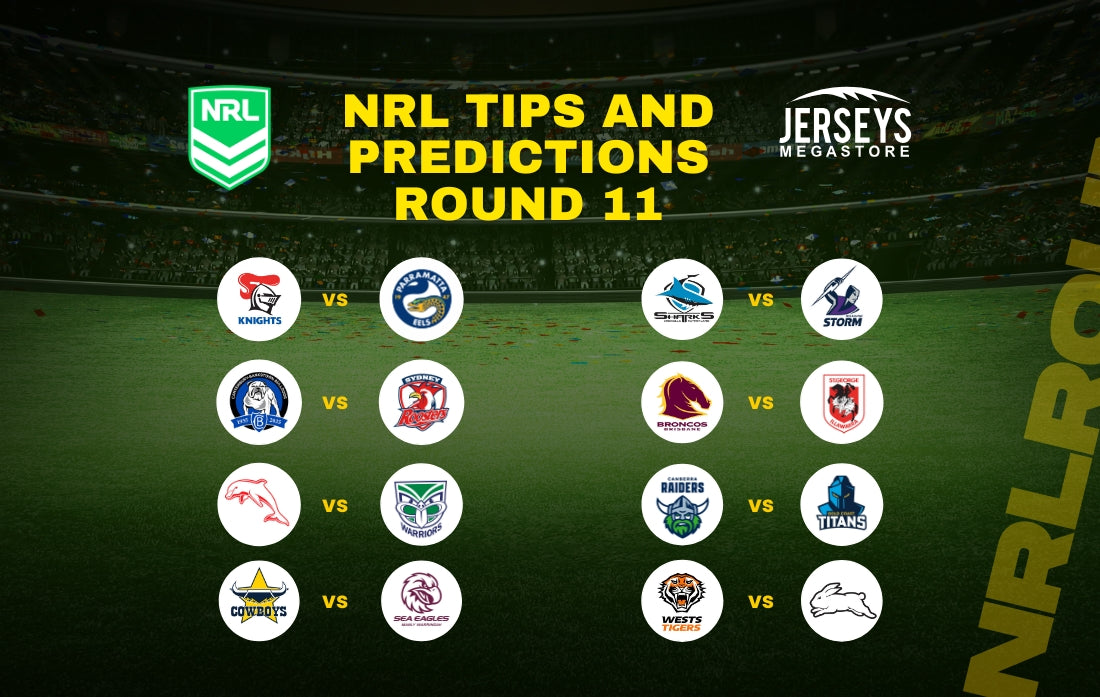 NRL Predictions & Tips - Round 11 2025 – Jerseys Megastore