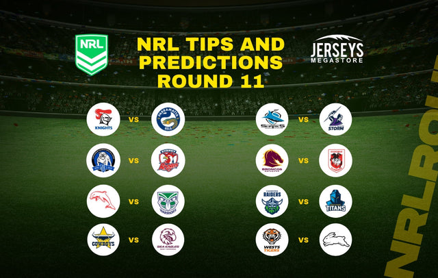 NRL Predictions & Tips - Round 11 2025 – Jerseys Megastore