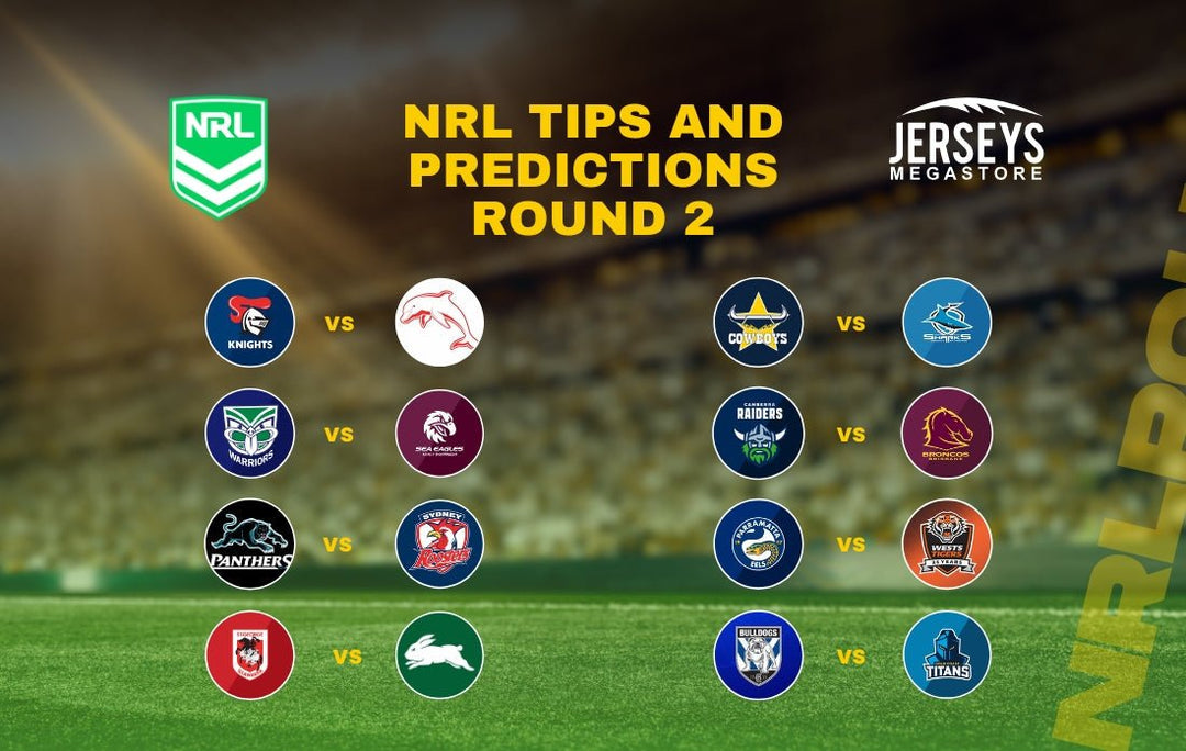 NRL Tips and Predictions Round 2 | Jerseys Megastore