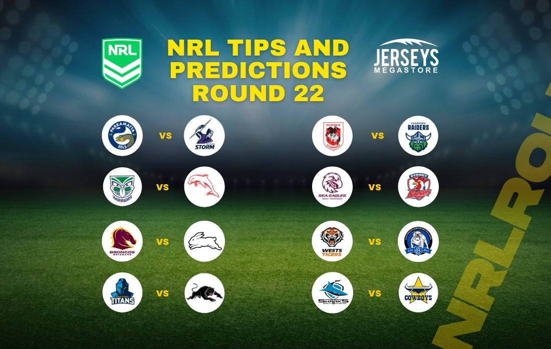 NRL Predictions & Tips - Round 22 2025 – Jerseys Megastore