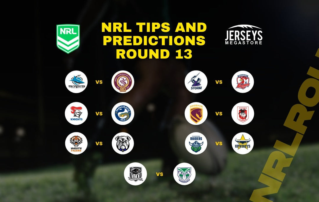 NRL Tips Round 13 & Ladder Predictions – Jerseys Megastore