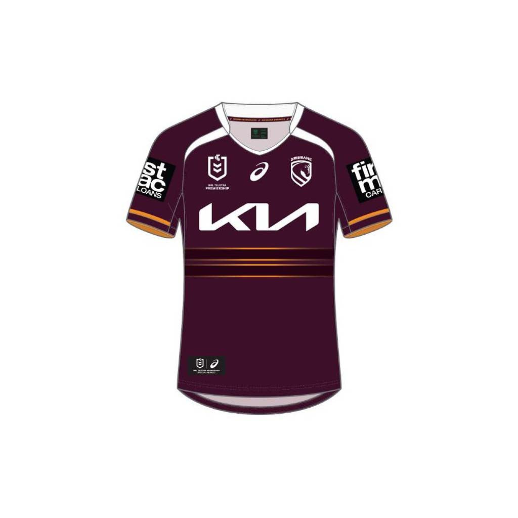 Brisbane Broncos 2026 Home Jersey Ladies – Jerseys Megastore