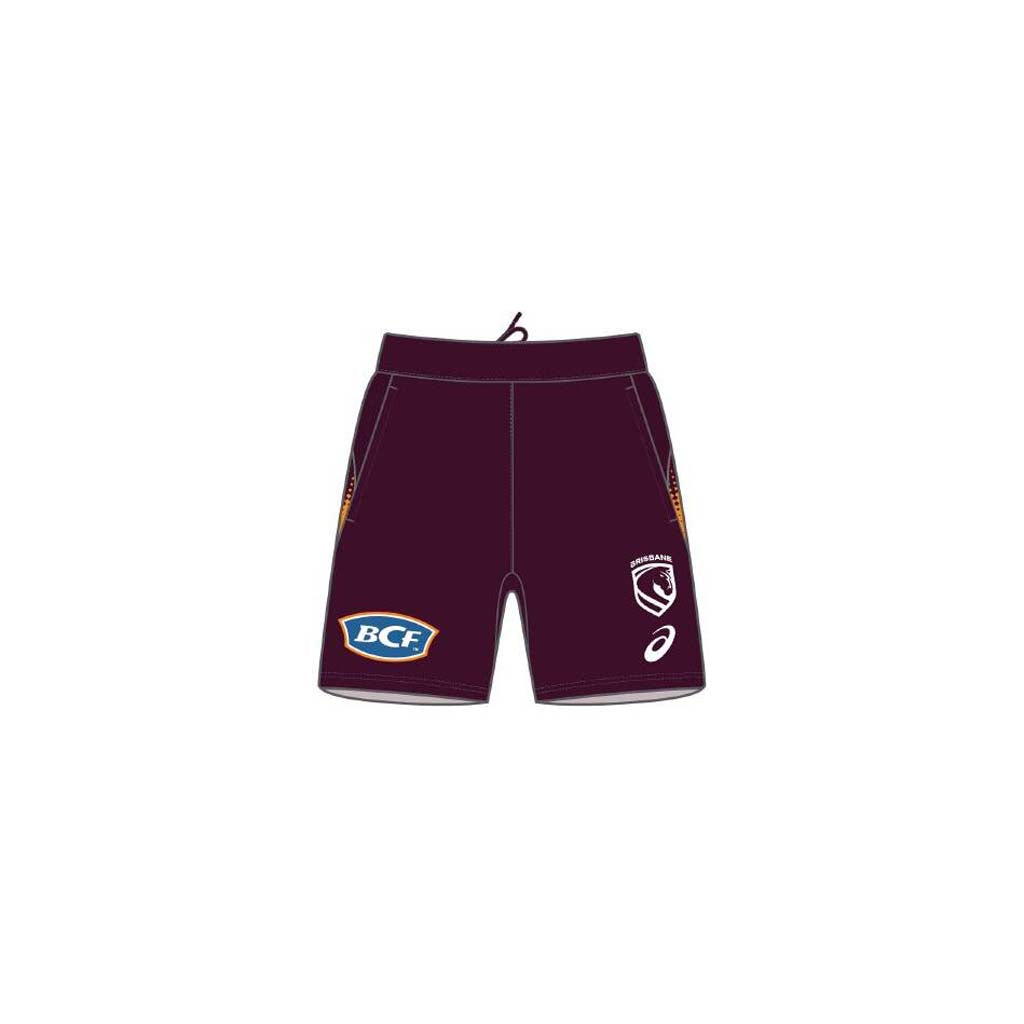 Brisbane Broncos 2026 Training Shorts Youth – Jerseys Megastore