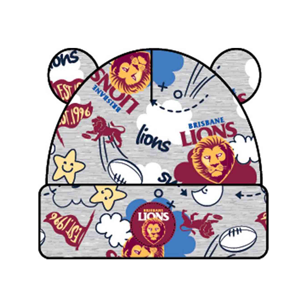 Brisbane Lions Baby Cloud Beanie – Jerseys Megastore