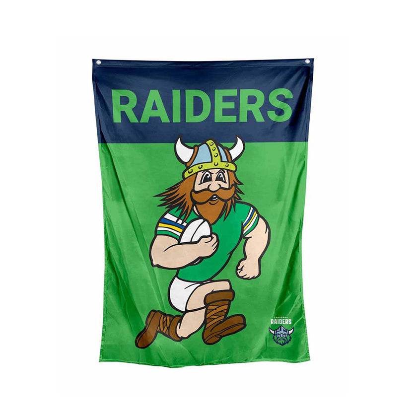 Canberra Raiders Mascot Wall Flag – Jerseys Megastore