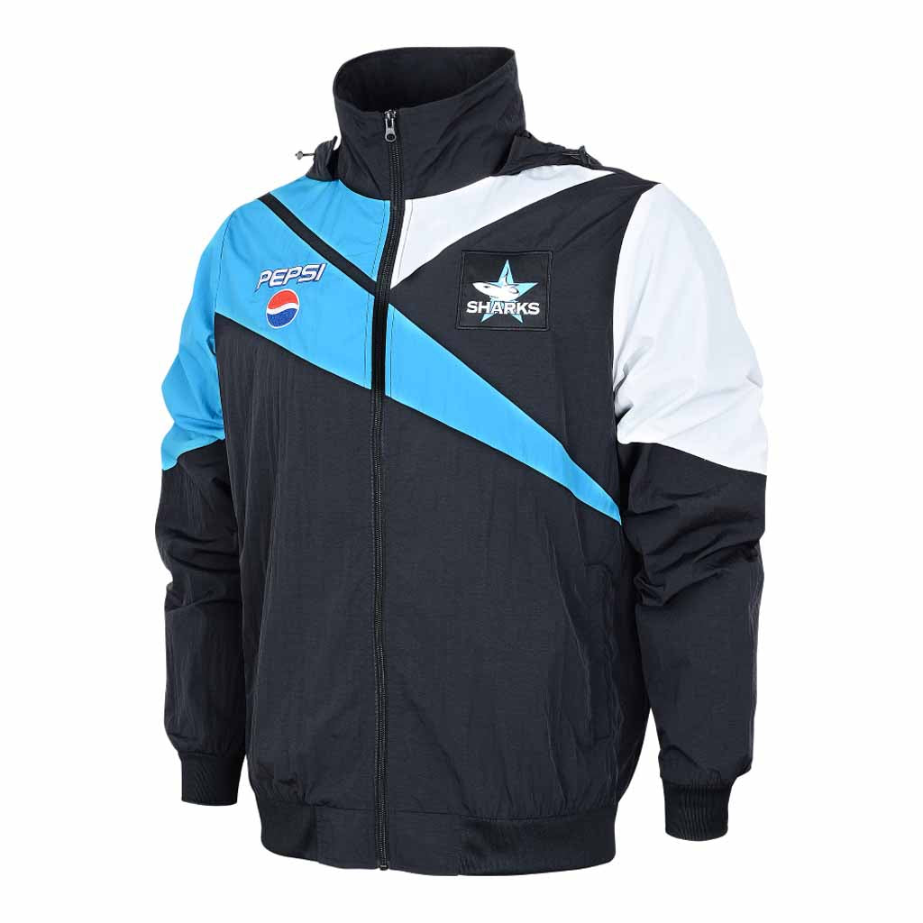 Cronulla Sharks Retro Jacket Adult – Jerseys Megastore