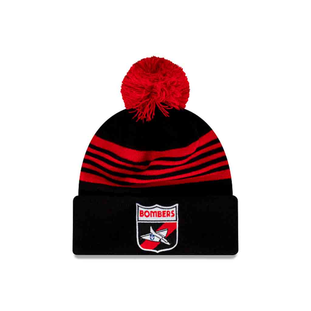 Essendon Bombers 2024 Retro Official Team Colours Beanie – Jerseys ...