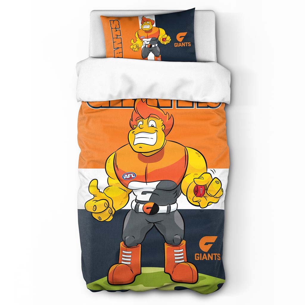 GWS Giants Quilt Cover Single – Jerseys Megastore