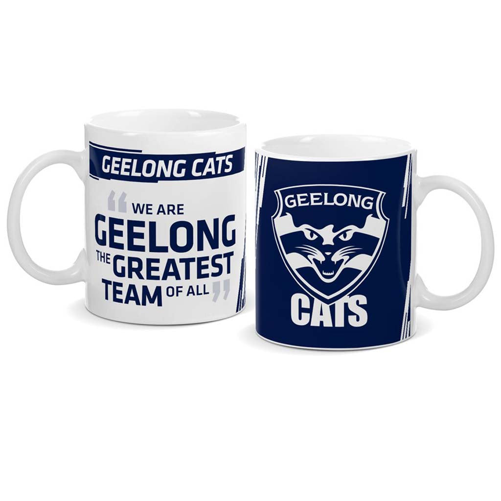 Geelong Cats Team Song Mug – Jerseys Megastore