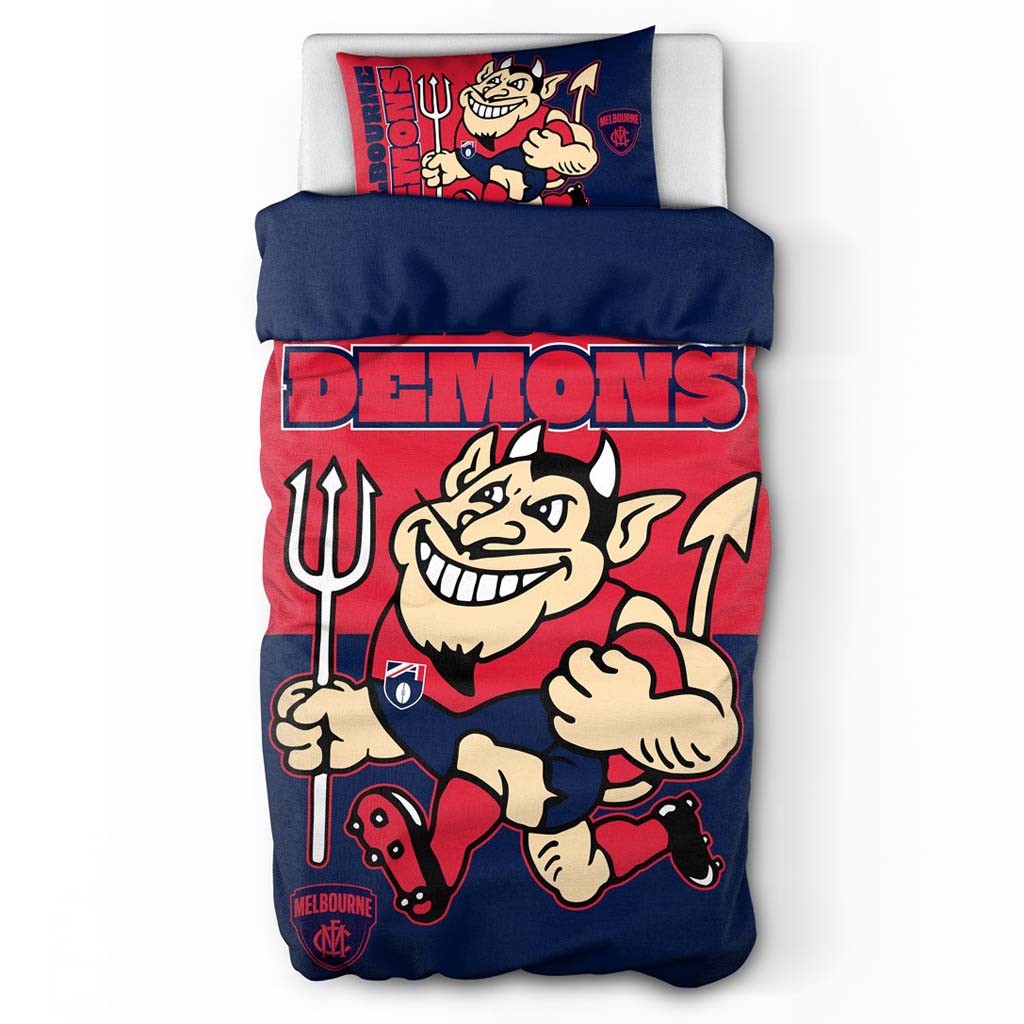 Melbourne Demons Quilt Cover Single – Jerseys Megastore