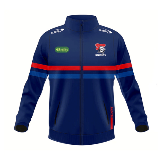 Newcastle Knights 2024 Track Jacket Adult – Jerseys Megastore
