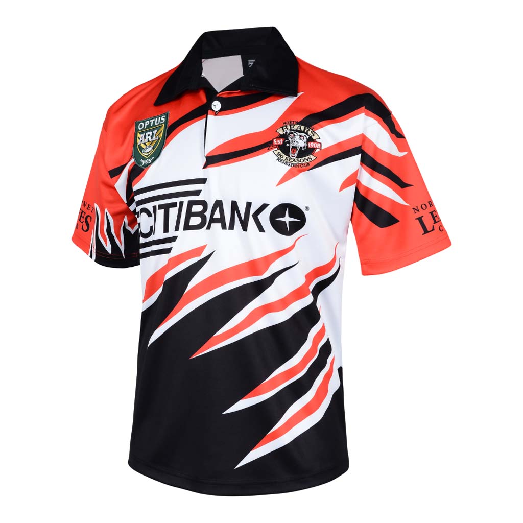 North Sydney Bears 1997 Retro Jersey Adult – Jerseys Megastore