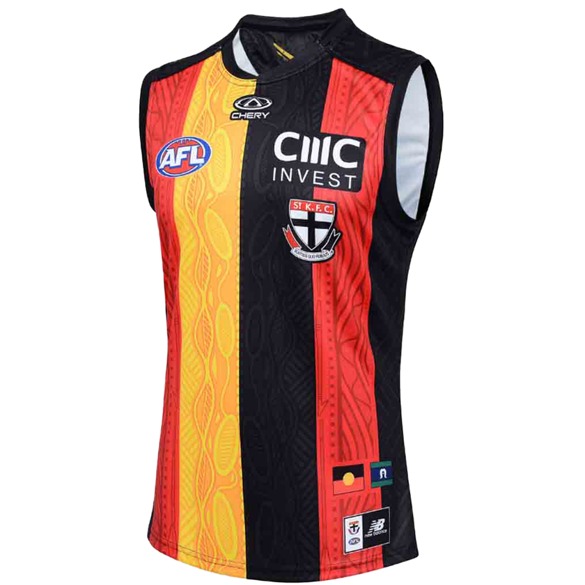 Indigenous Guernsey - AFL Sir Doug Nicholls Round – Jerseys Megastore