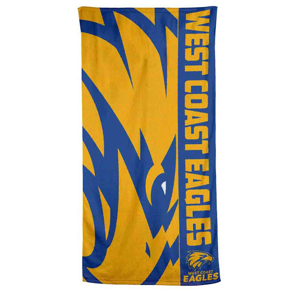 West Coast Eagles Beach Towel – Jerseys Megastore