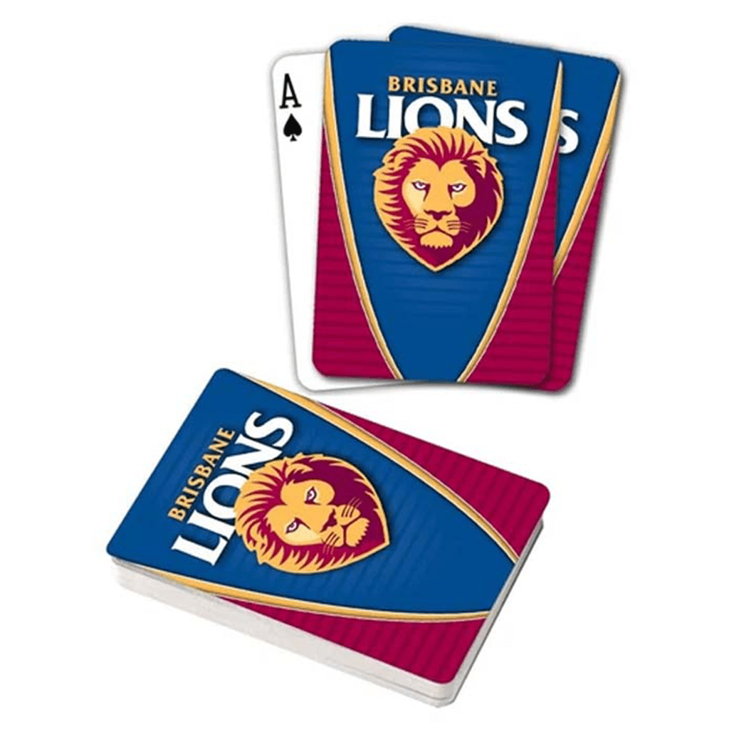 Brisbane Lions Playing Cards – Jerseys Megastore
