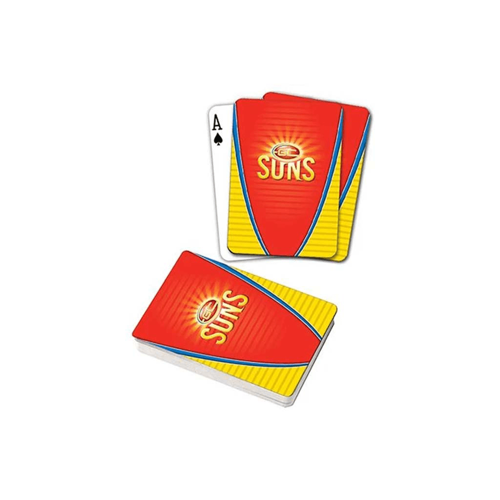 Gold Coast Suns Playing Cards – Jerseys Megastore