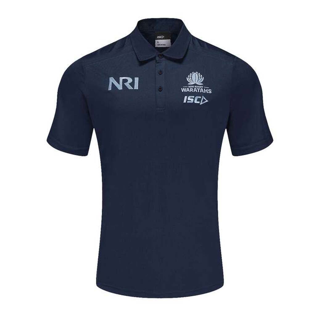 NSW Waratahs 2025 Team Polo Navy Adult – Jerseys Megastore