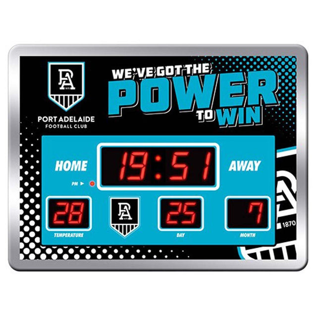 Port Adelaide Power LED Scoreboard Clock – Jerseys Megastore