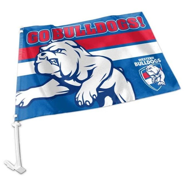Western Bulldogs Car Flag – Jerseys Megastore